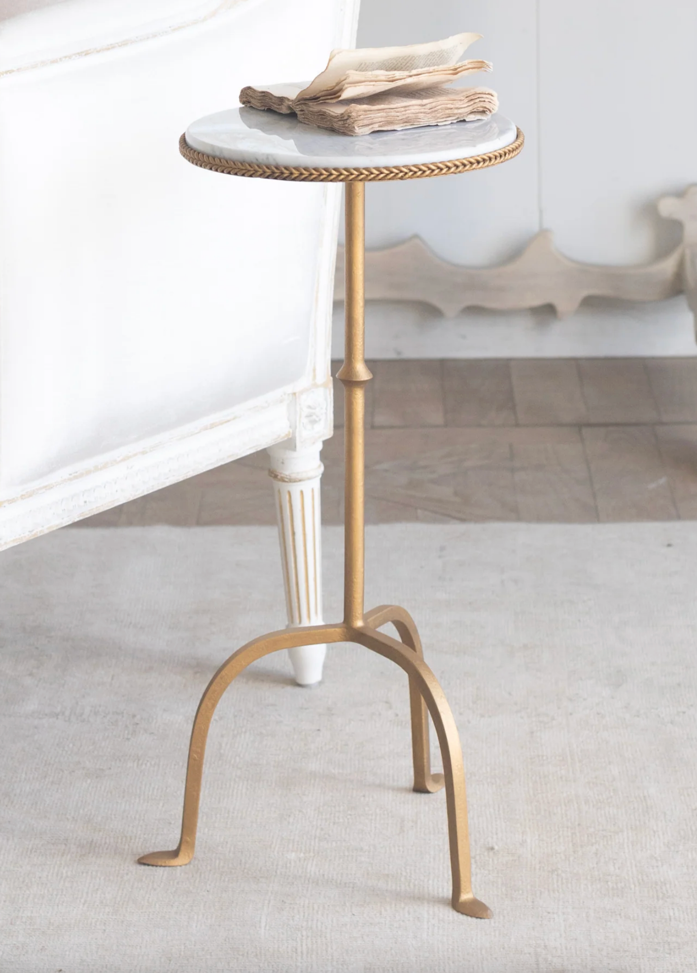 Bea Gold Tea Side Table