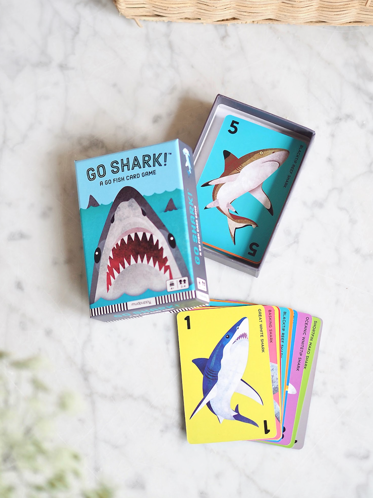 Go Shark! Go Fish Card Game