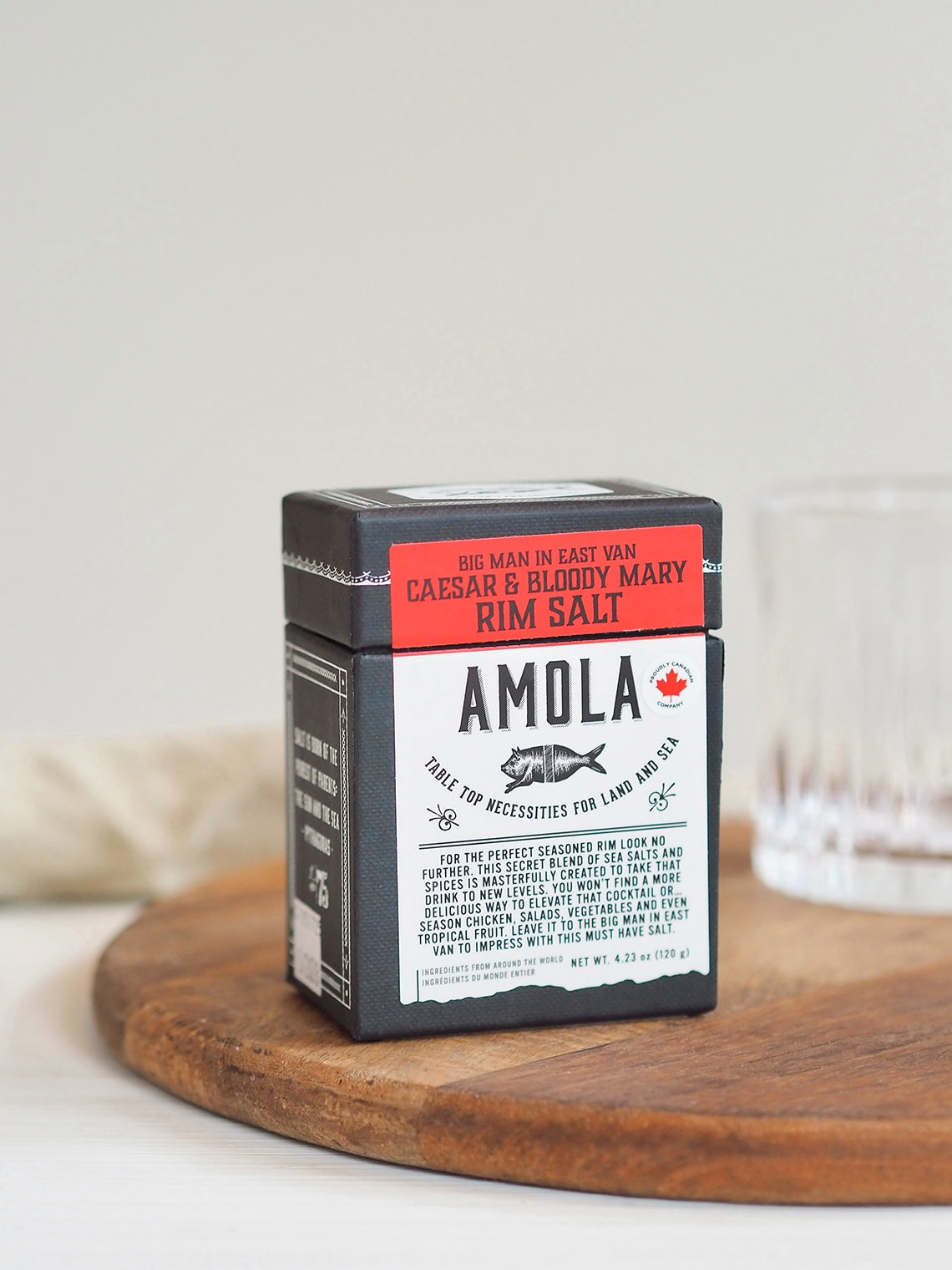 Amola Caesar/Bloody Mary Rim Salt 120g | The Cross Living